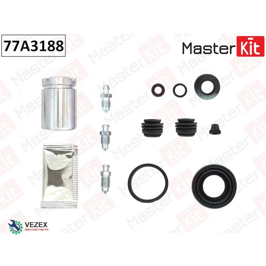 MASTERKIT 77A3188 Ремкомплект тормозного суппорта+поршень