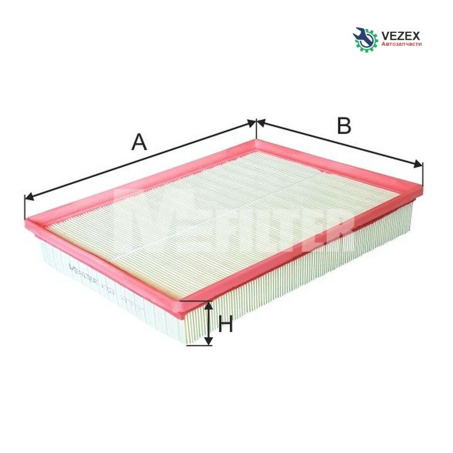 M-FILTER K753 фильтр воздушный!\ Opel Vectra C/Signum 1.6-3.2/1.9CDTi-2.2DTi 00>