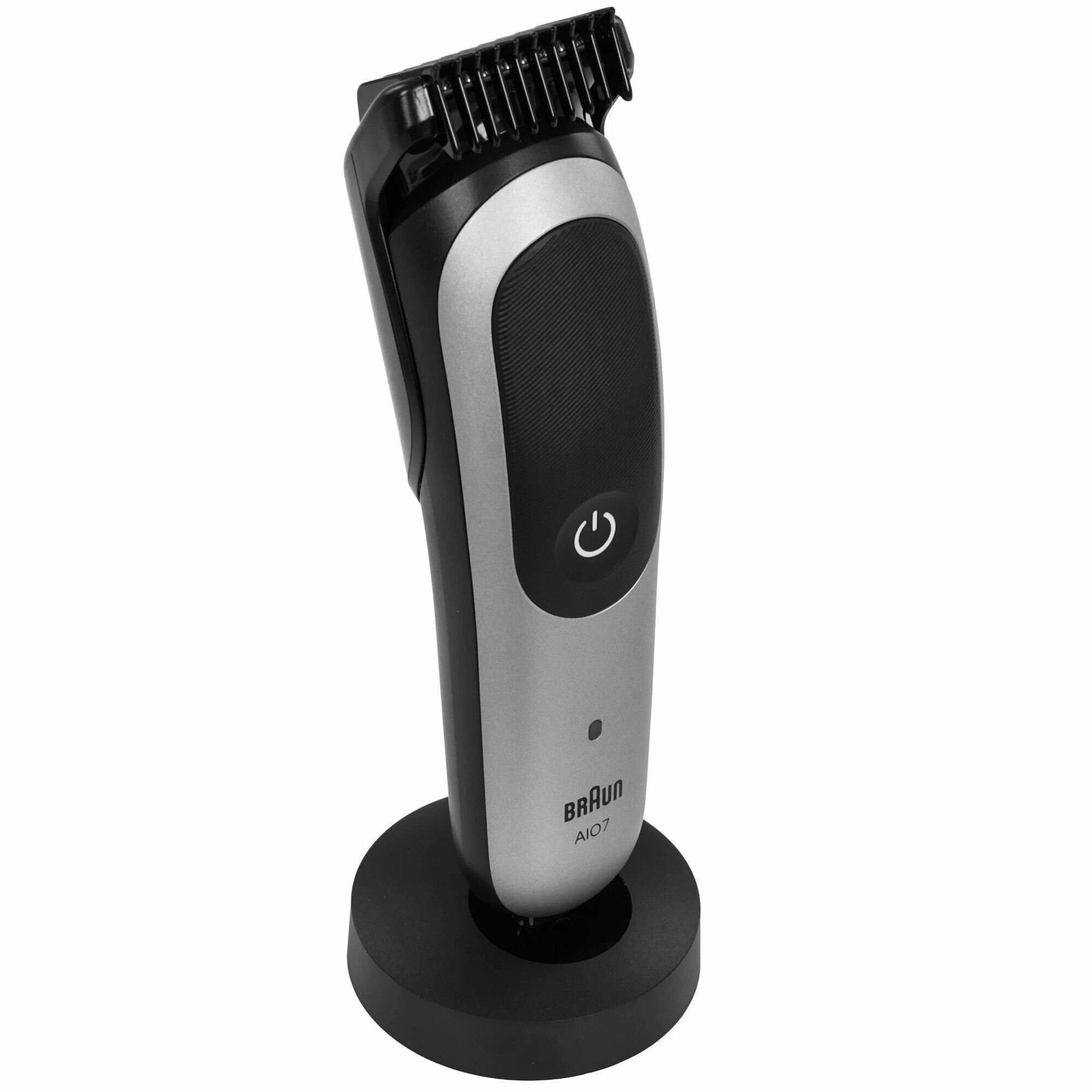 Триммер электрический Braun S7 AIO7560 универсальный 13в1 с косметичкой черный/серый графит