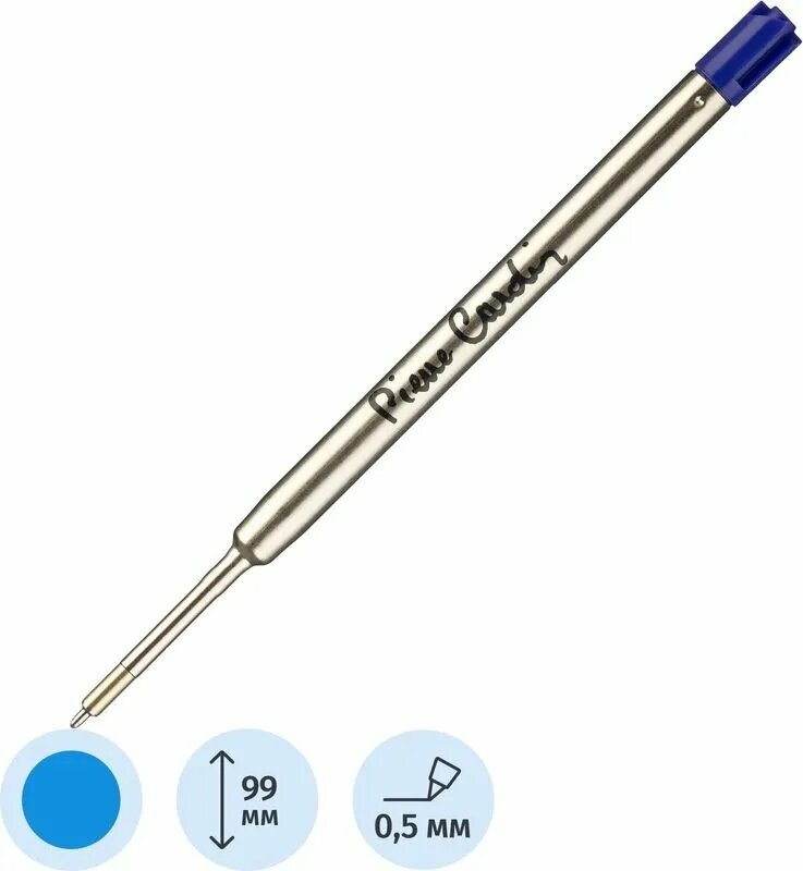 Стержень шариковый PC-310P-06A синий 99 мм (толщина линии 0.5 мм)