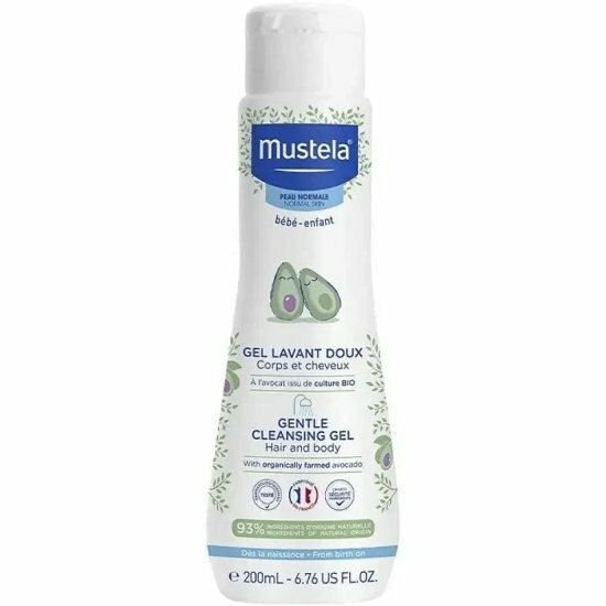 Гель Mustela Gentle Cleansing Gel нежный очищающий, 200 мл