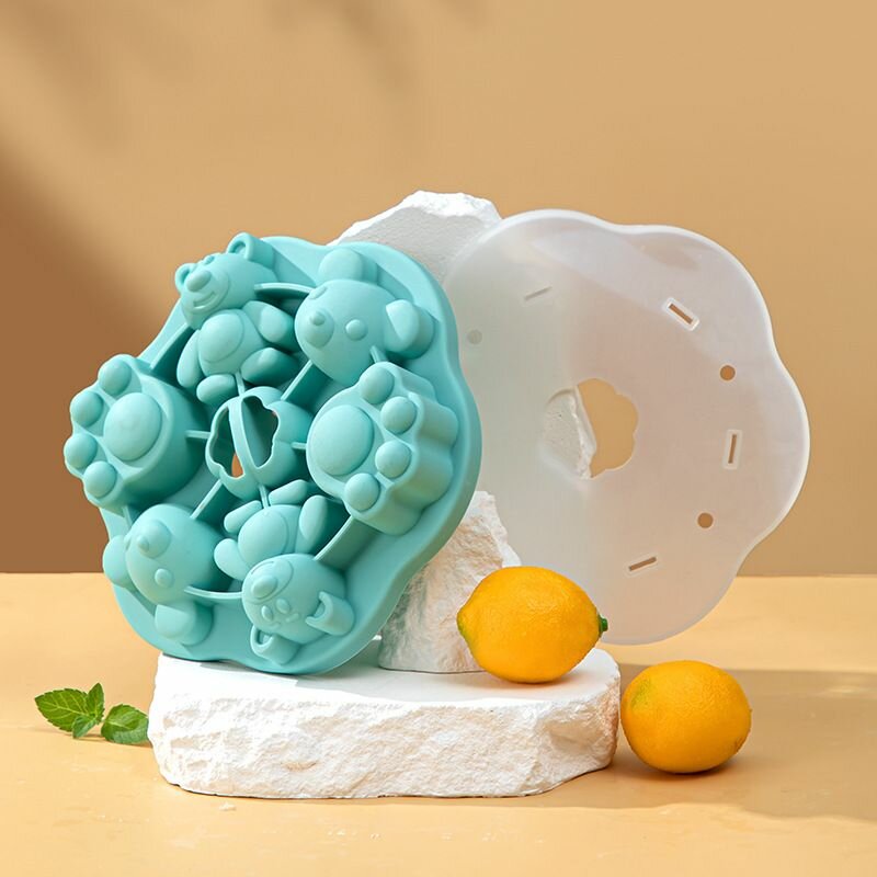 Силиконовая кисть для масла, розовая, пищевая
