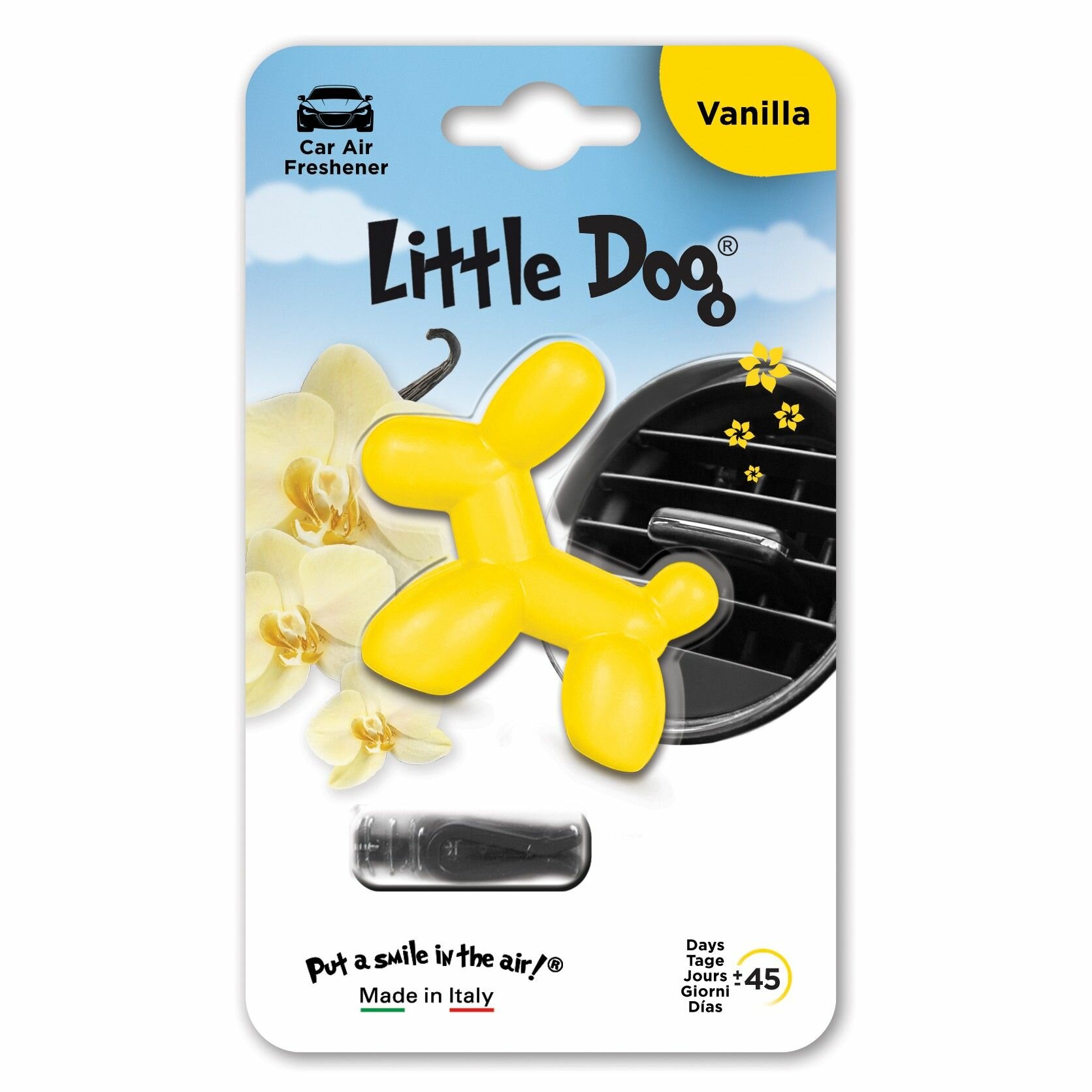 Ароматизатор на дефлектор Little Dog Vanilla Ваниль Little Dog ED0101