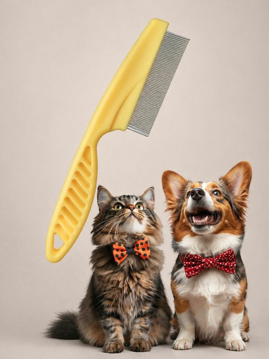 Расческа-гребень для кошек и собак 18см petspa