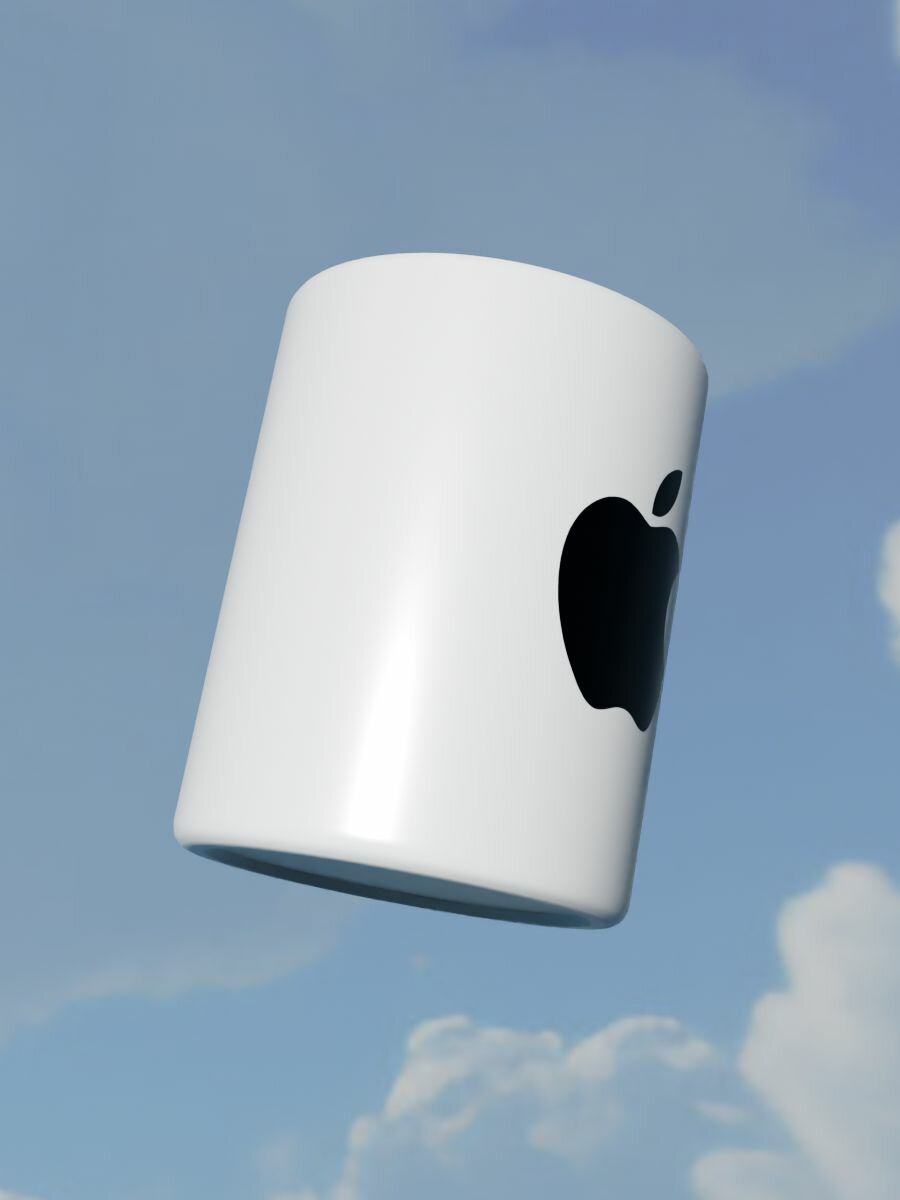 Кружка Apple iphone Яблоко — фото 1