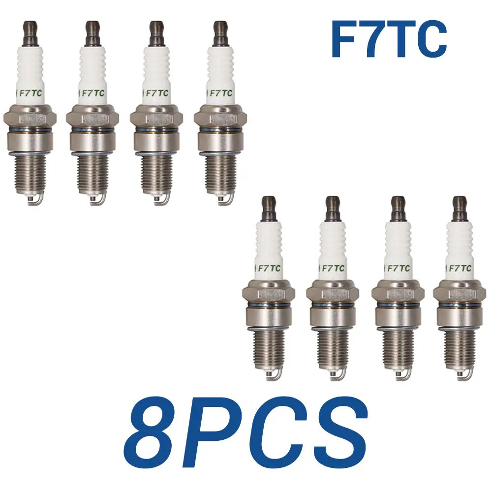 2-8 шт. свеча зажигания F7TC заменить свечи для BP7ES 412XLS BRISK L14YC DENSO W22EP-U 8 pieces F7TC