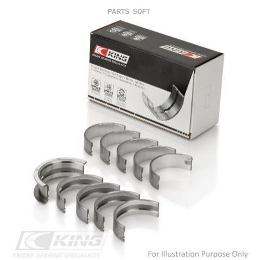 KING-BEARINGS MB5442SI Вкладыши коренные
