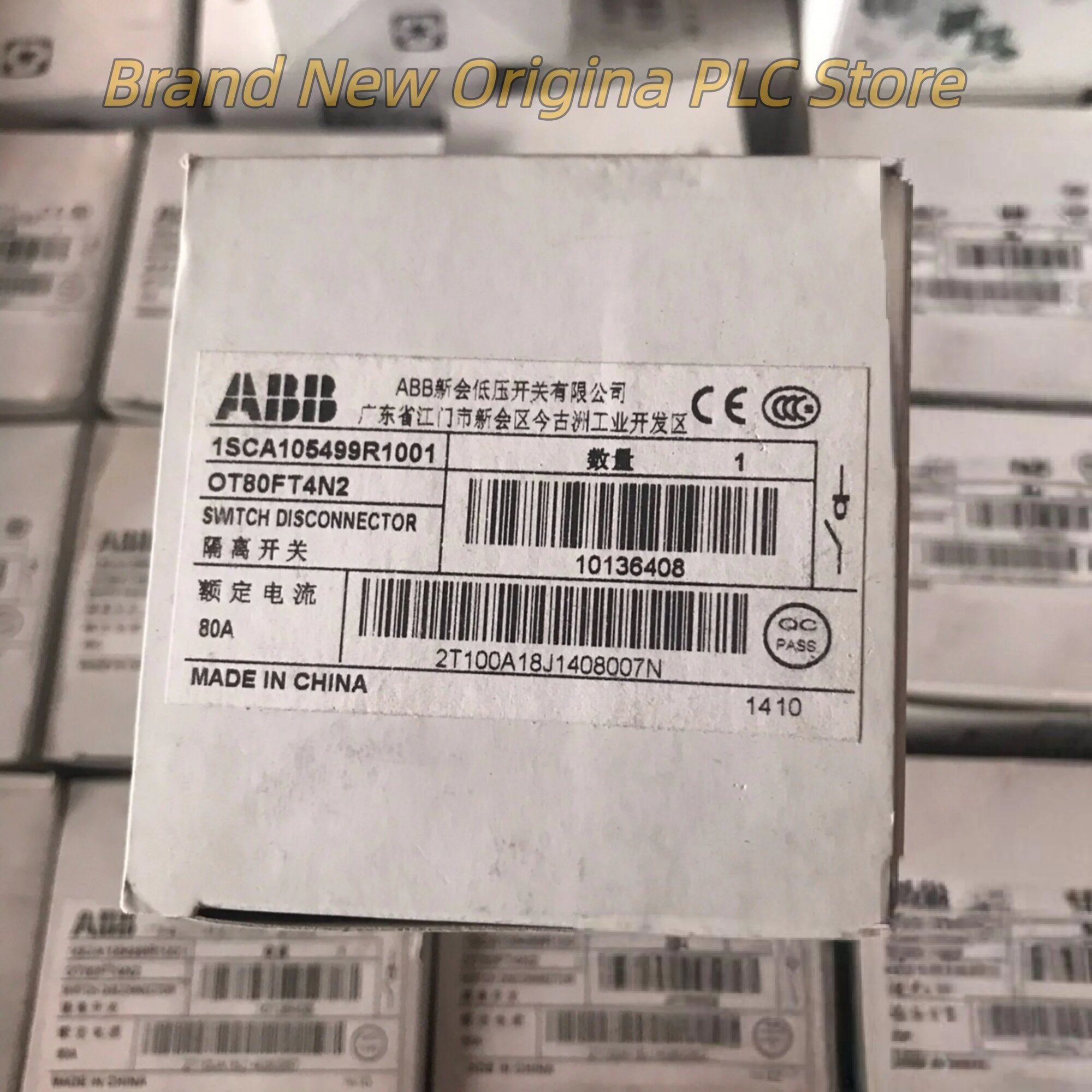ABB OT80FT4N2 80A Изолирующий переключатель