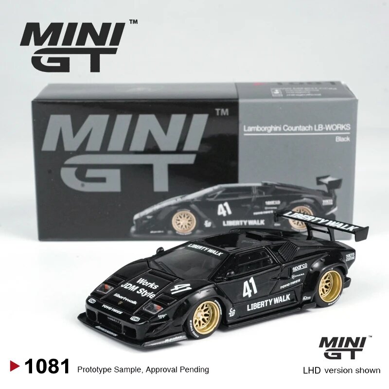 Модель автомобиля Lamborghini Countach LB-WORKS TSM MODEL 1:64