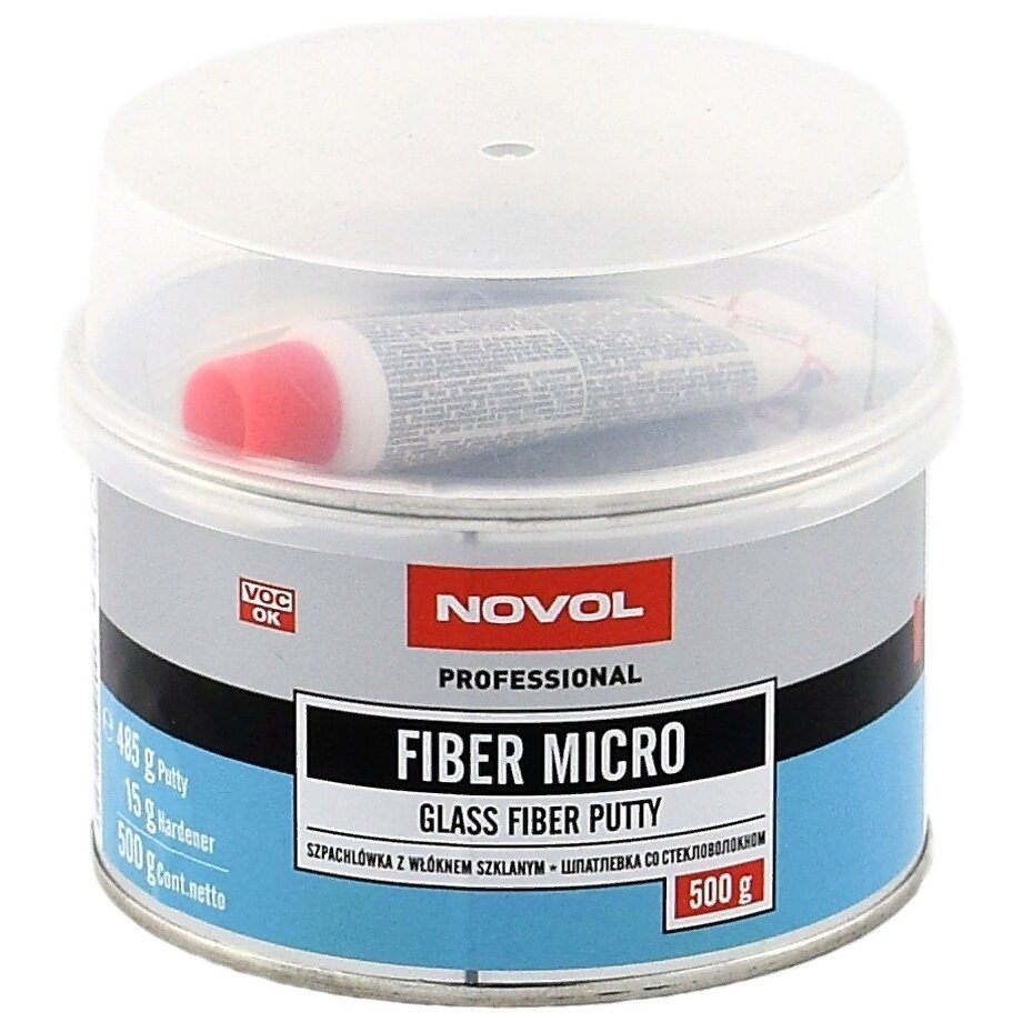 NOVOL Шпатлевка FIBER MICRO (0,5кг) /18/