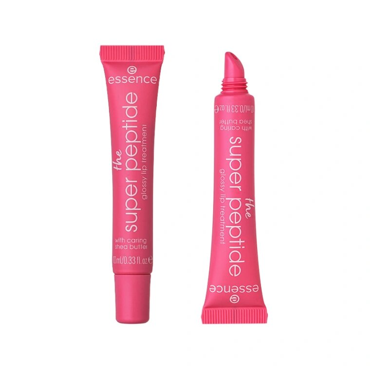 Бальзам для губ @essence ESSENCE the super peptide glossy lip treatment, тон 02