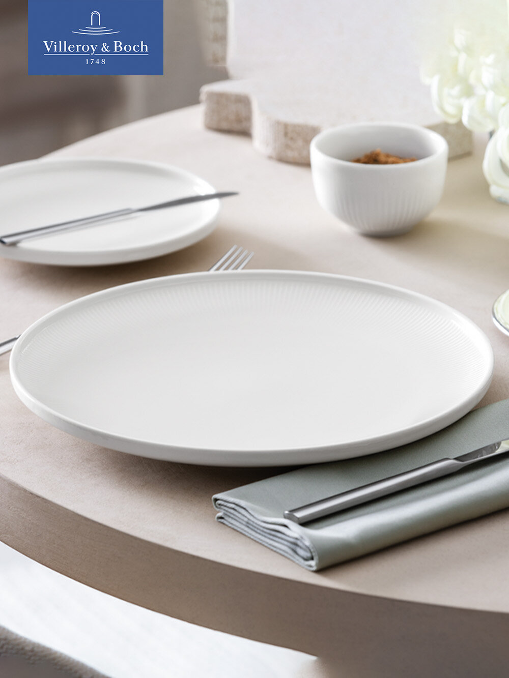 Тарелка плоская обеденная 27 см, Afina, Villeroy & Boch, Премиум-Фарфор
