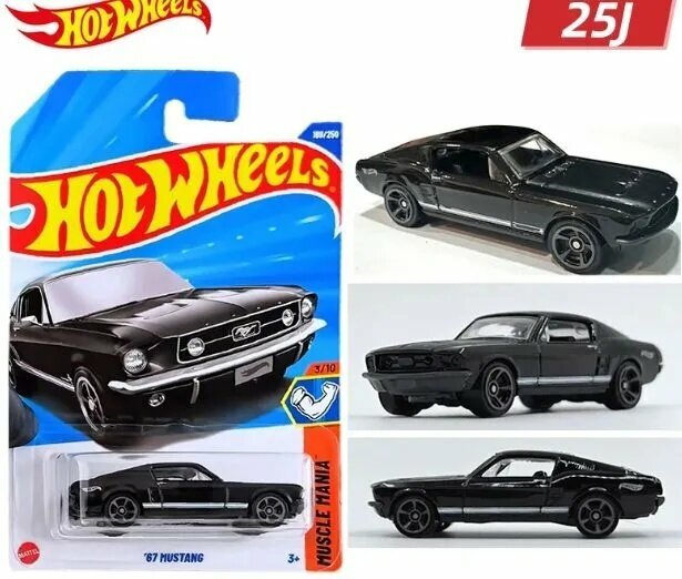 Машинка Hot Wheels/Форд Мустанг /Хот Вилс