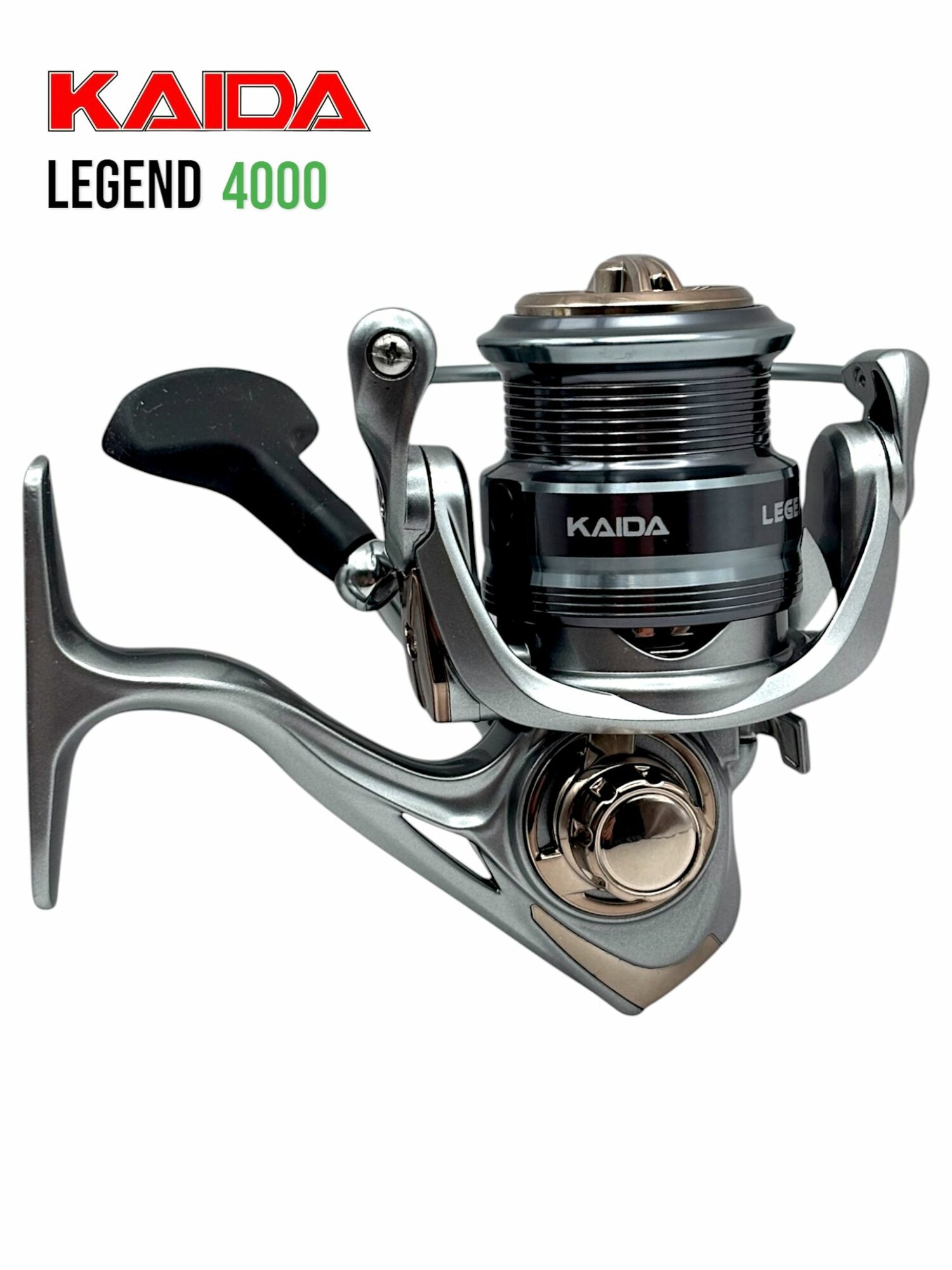 Катушка Kaida Legend 4000 5+1 для спиннинга, на удочку, кайда легенд