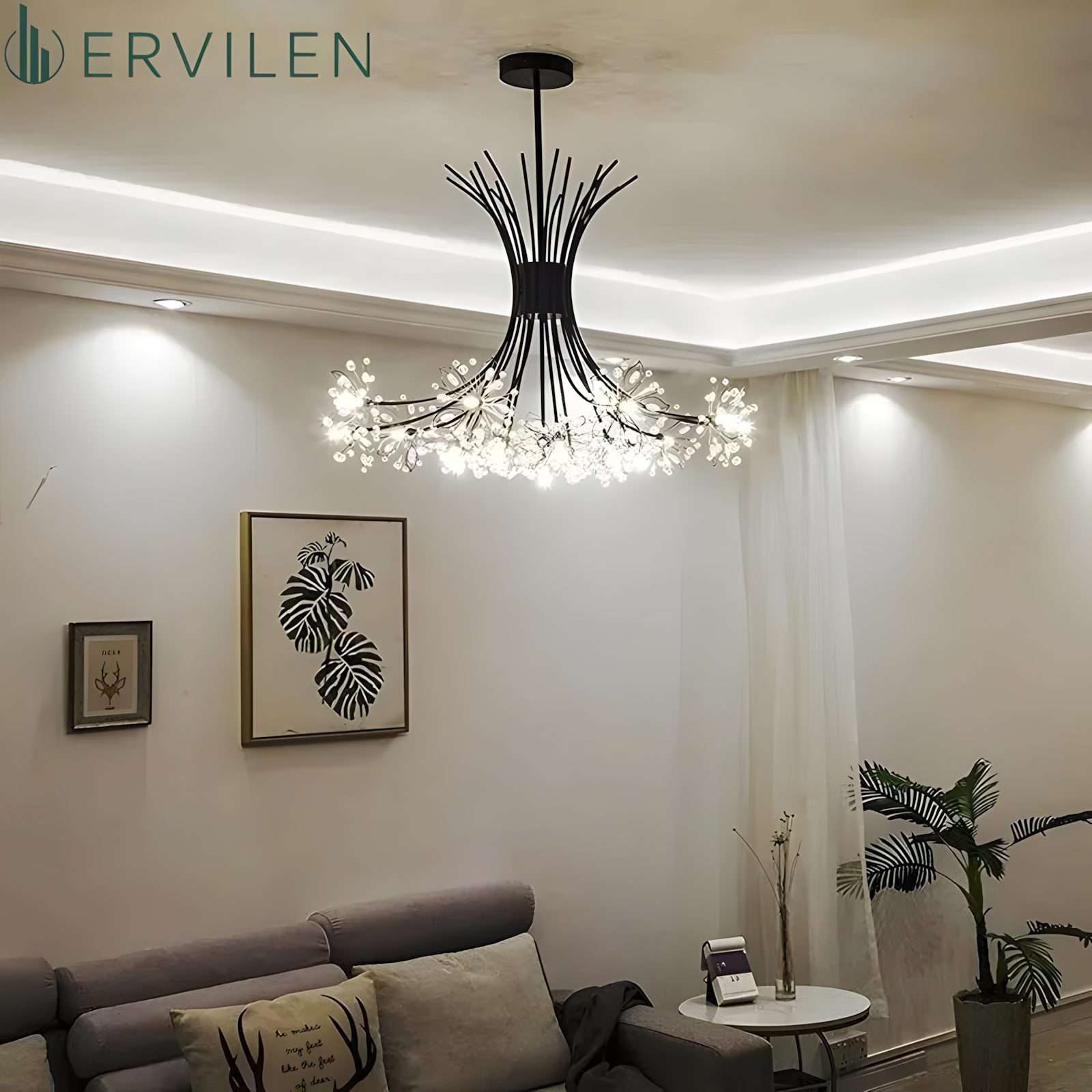 ERVILEN Люстра, G4