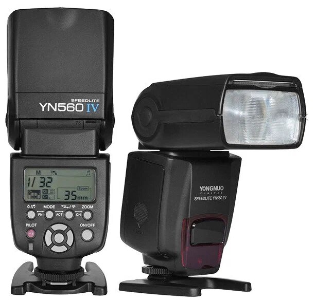 Вспышка YongNuo Speedlite YN560IV, с радиосинхронизацией, для Canon, Nikon и др.