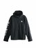 Куртка Malbon Golf Logo-print hooded jacket, размер 48, черный