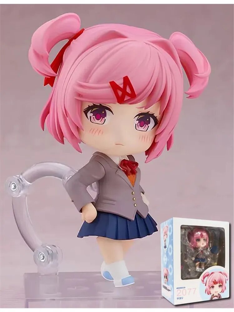 Фигурка Литературный клуб Доки Доки Нацуки / Doki Doki Literature Club Natsuki (10см) 2077