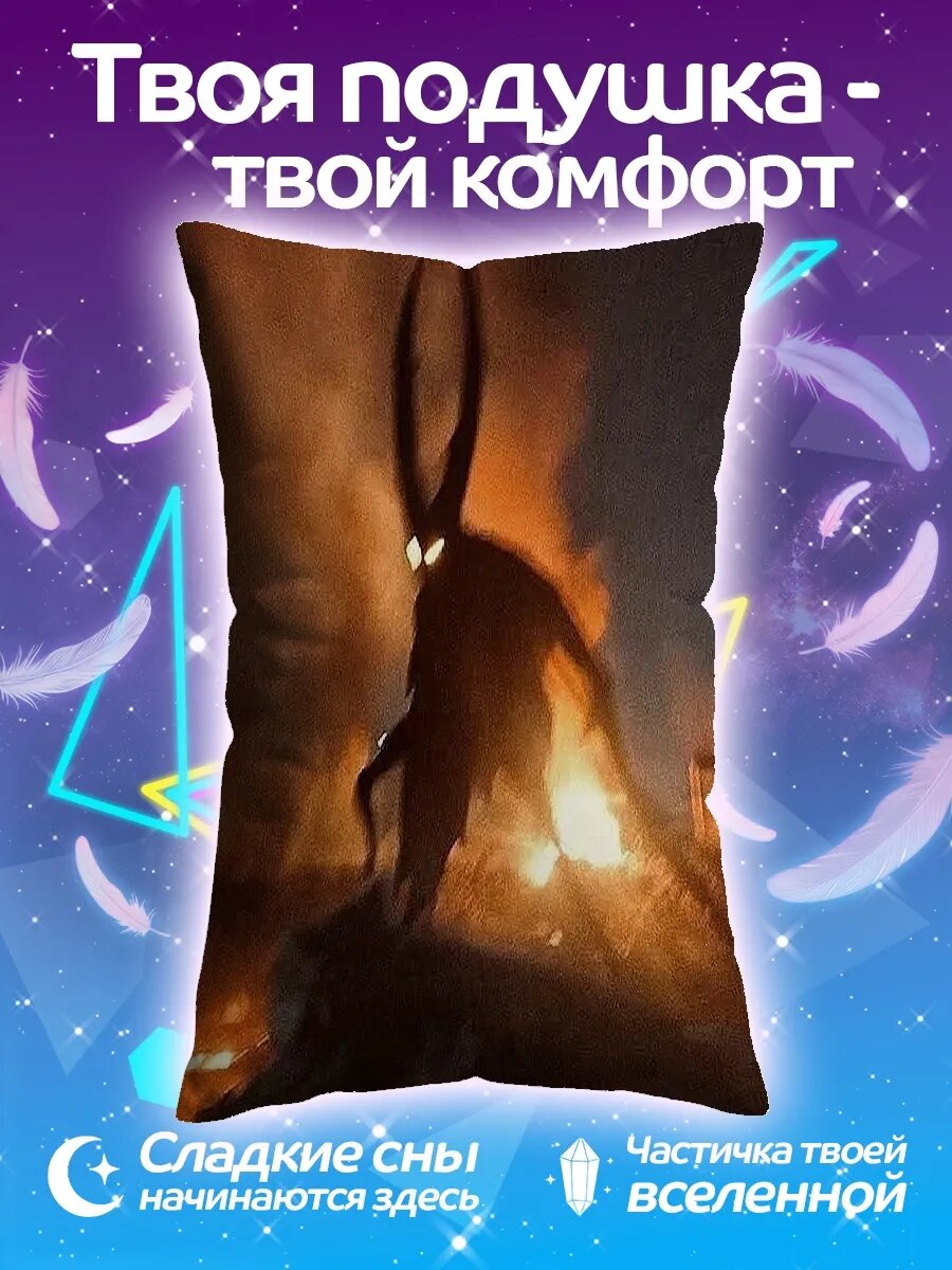 Подушка дакимакура Демон в огне