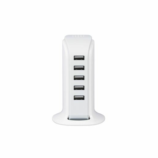 Сетевое зарядное устройство Rombica NEO ZQ6, 5xUSB 2А, белый