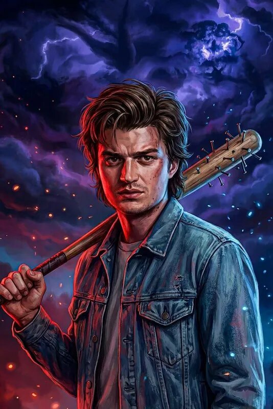 Деревянные пазлы 1000 элементов, подарочная упаковка,50x75cm, Stranger Things, странные вещи, подарочный набор для взрослых, продвинутый уровень сборки 5-10.
