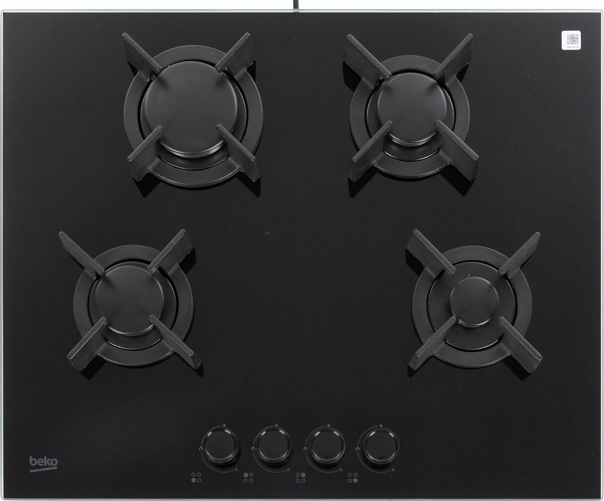 Встраиваемая варочная поверхность Beko HING642202SB черный