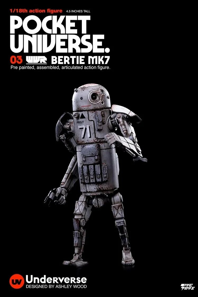 UNDERVERSE UV 1/18 BERTIE MK7 Фигурка солдата A