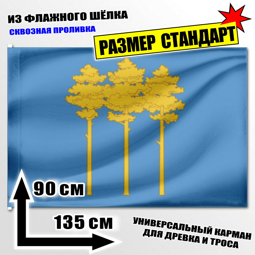 Флаг Димитровграда 135x90 см.
