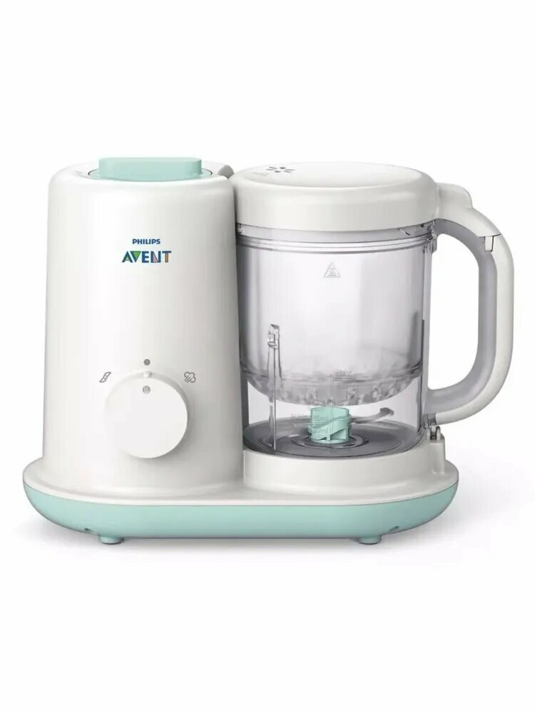 PHILIPS AVENT Стационарный блендер SCF862/03, белый, светло-зеленый