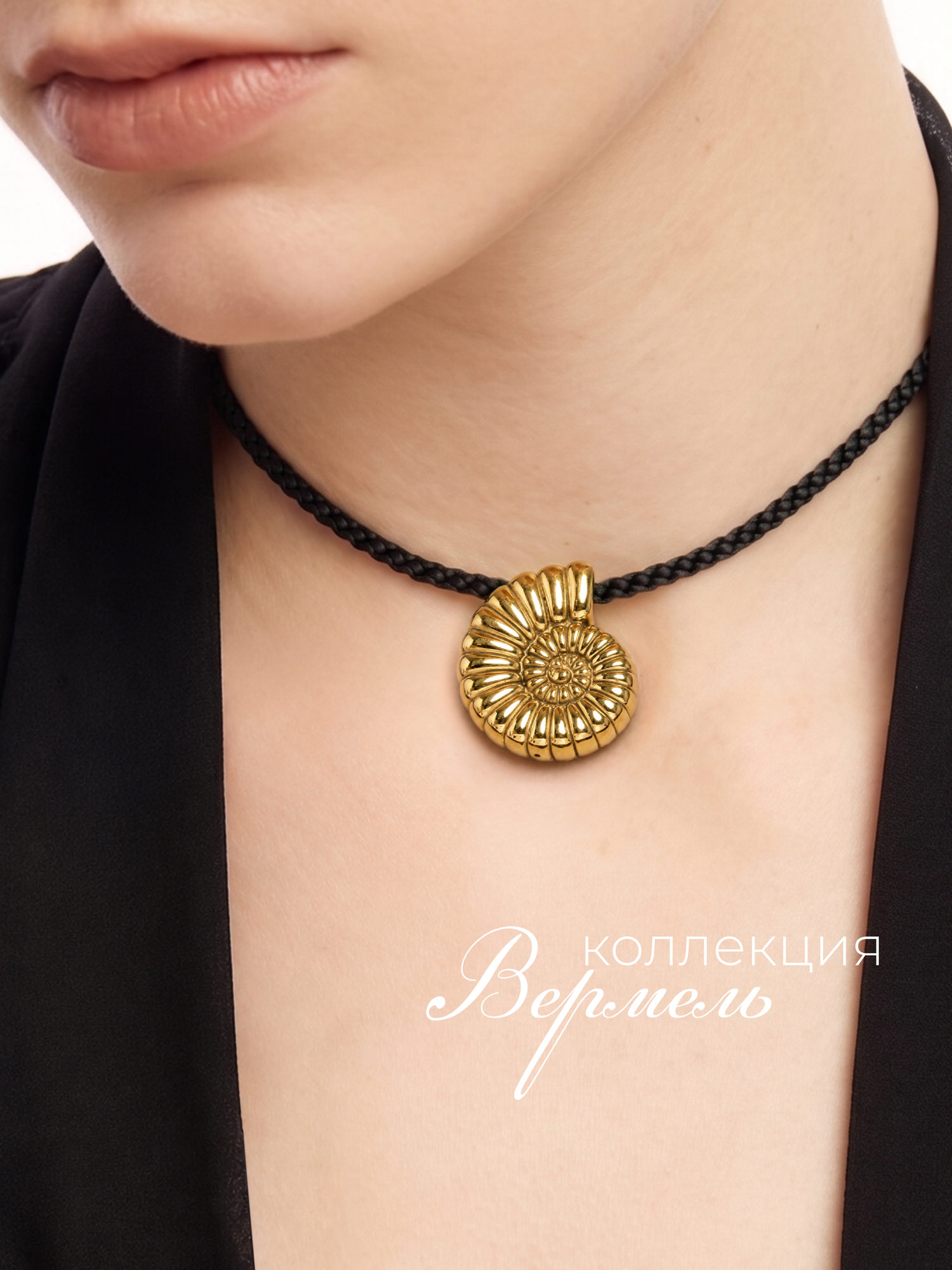 Колье, серебро, 925 проба