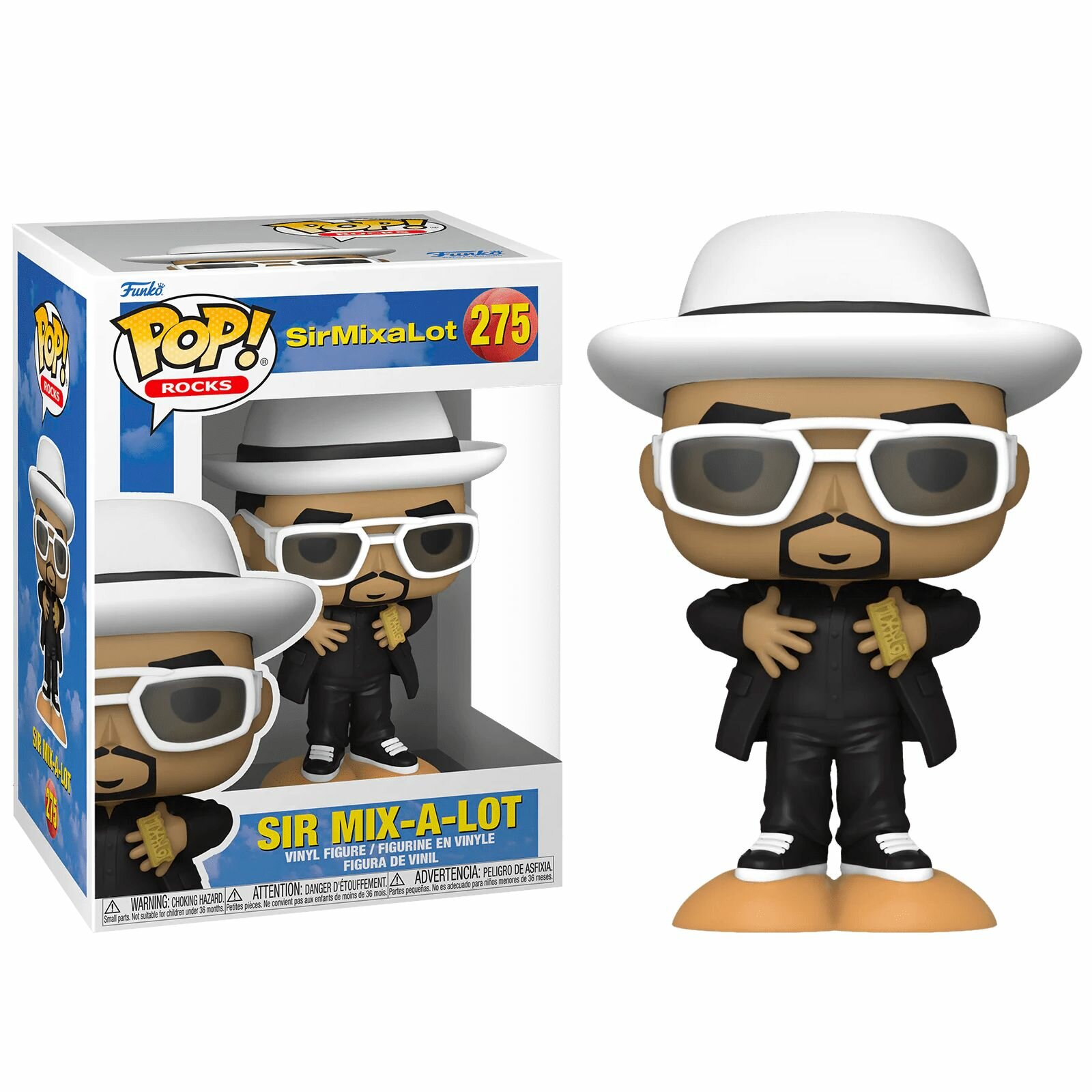 Фигурка Funko POP Sir Mix-a-Lot (Vaulted) из серии Rocks 275