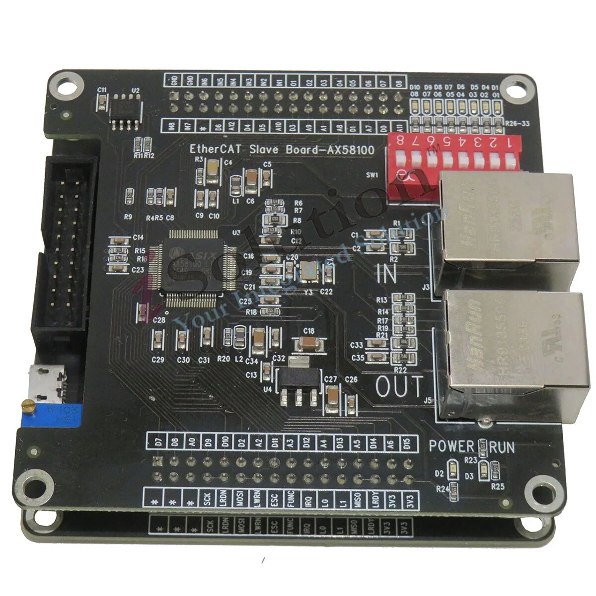 Модуль EtherCAT STM32F407 CIA402 Slave Board