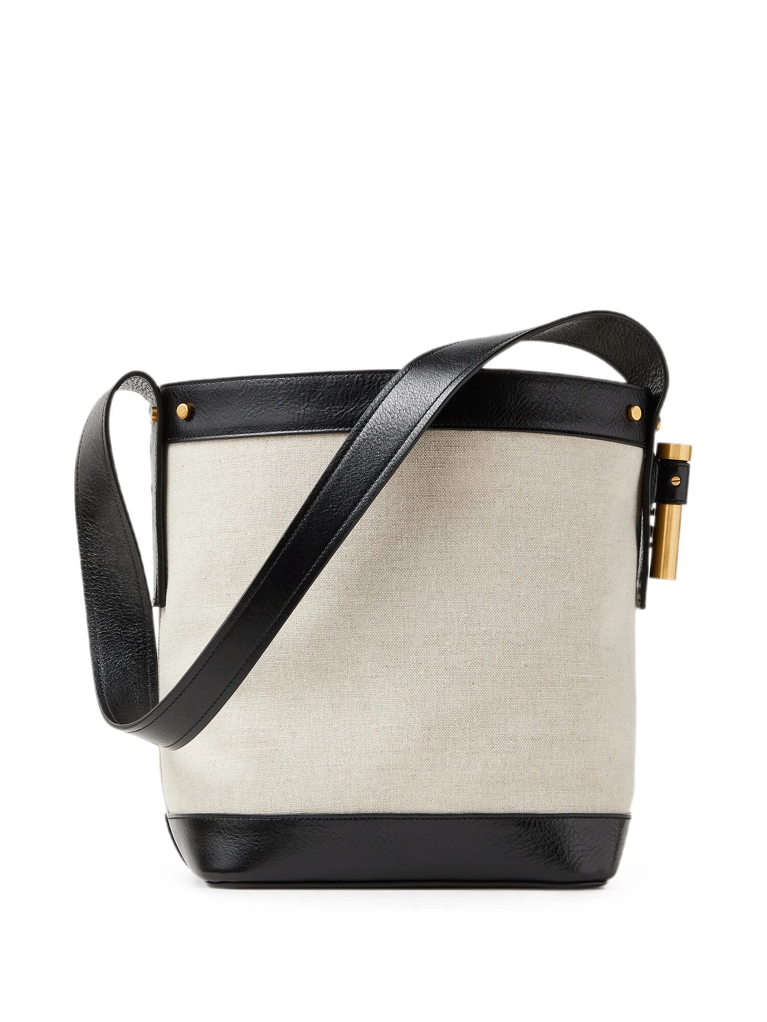 Сумка Versace Small Pivot canvas bucket bag, разноцветный — фото 1