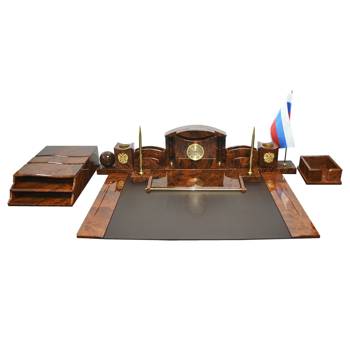 Канцелярский настольный набор для руководителя "Шарм 1-2 VIP4"