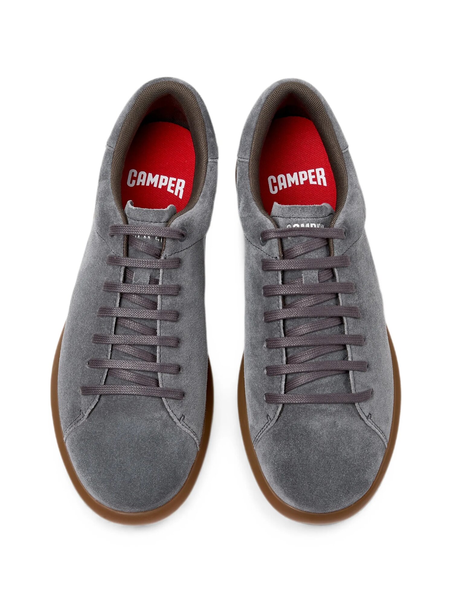 Кроссовки Camper Pelotas Soller suede sneakers, размер 41 EU, grey — фото 1