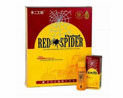 Женский возбудитель Тайский Красный Паук, Red Spider капли быстрого действия, афродизиак 8 мл x 8 шт