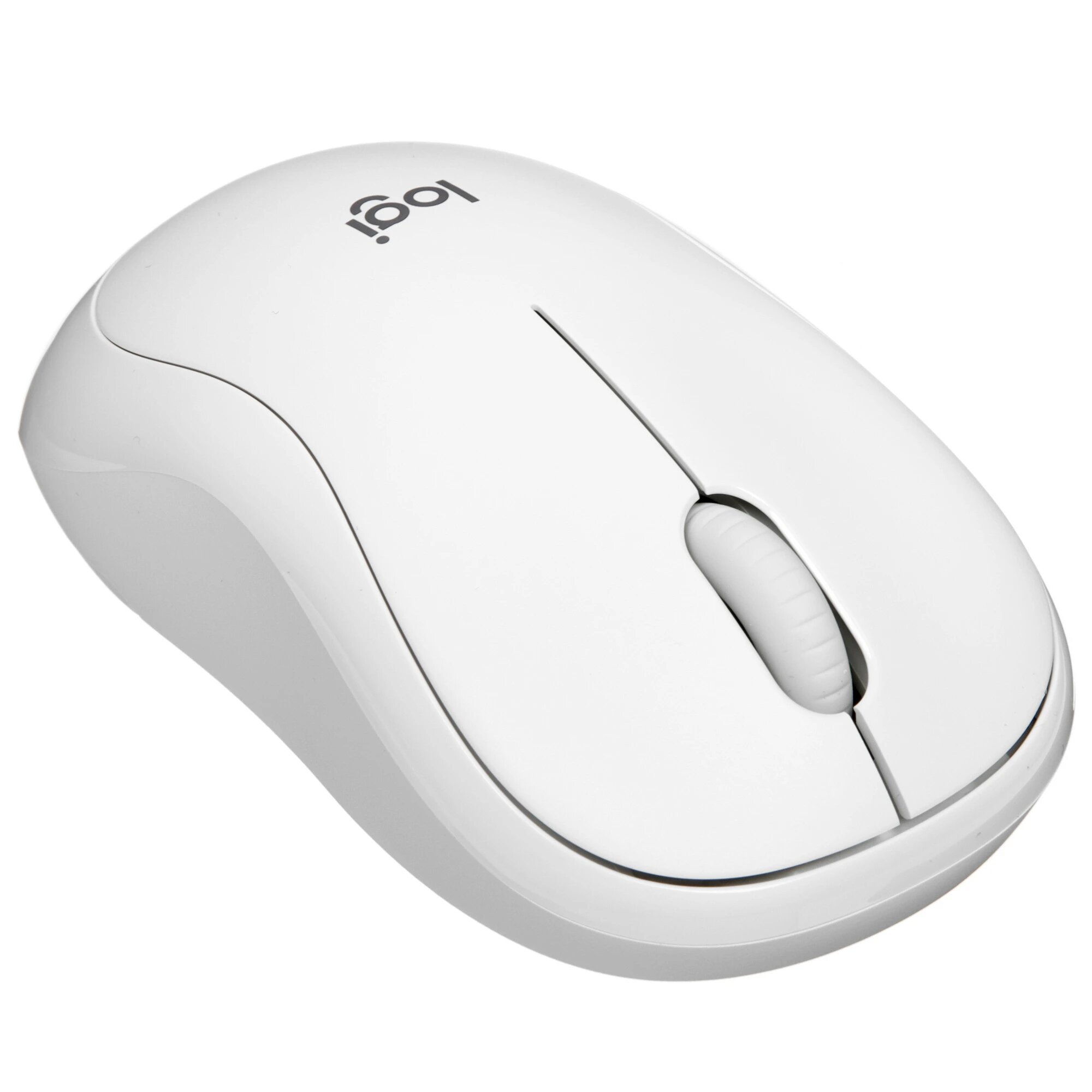 Мышь беспроводная Logitech M240 SILENT, 4000 dpi, 73.8 г, белый