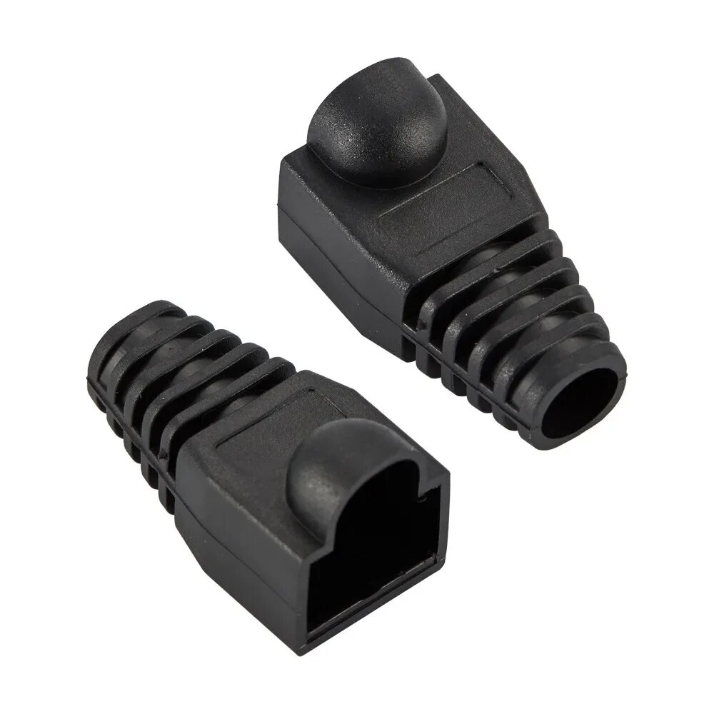 Кабель-переходник RJ45, 20/50/100 шт, разноцветный 50pcs, BLACK