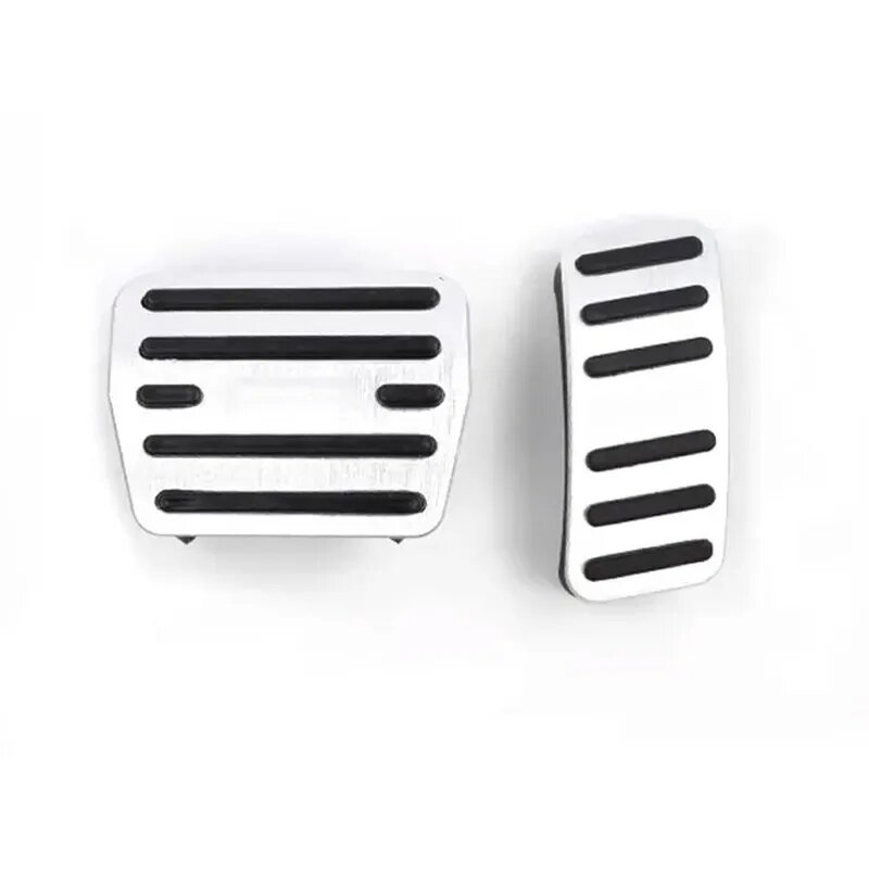 Накладки на педали Vtear для Skoda Kodiaq: педаль акселератора, подставка для Without logo-2pcs