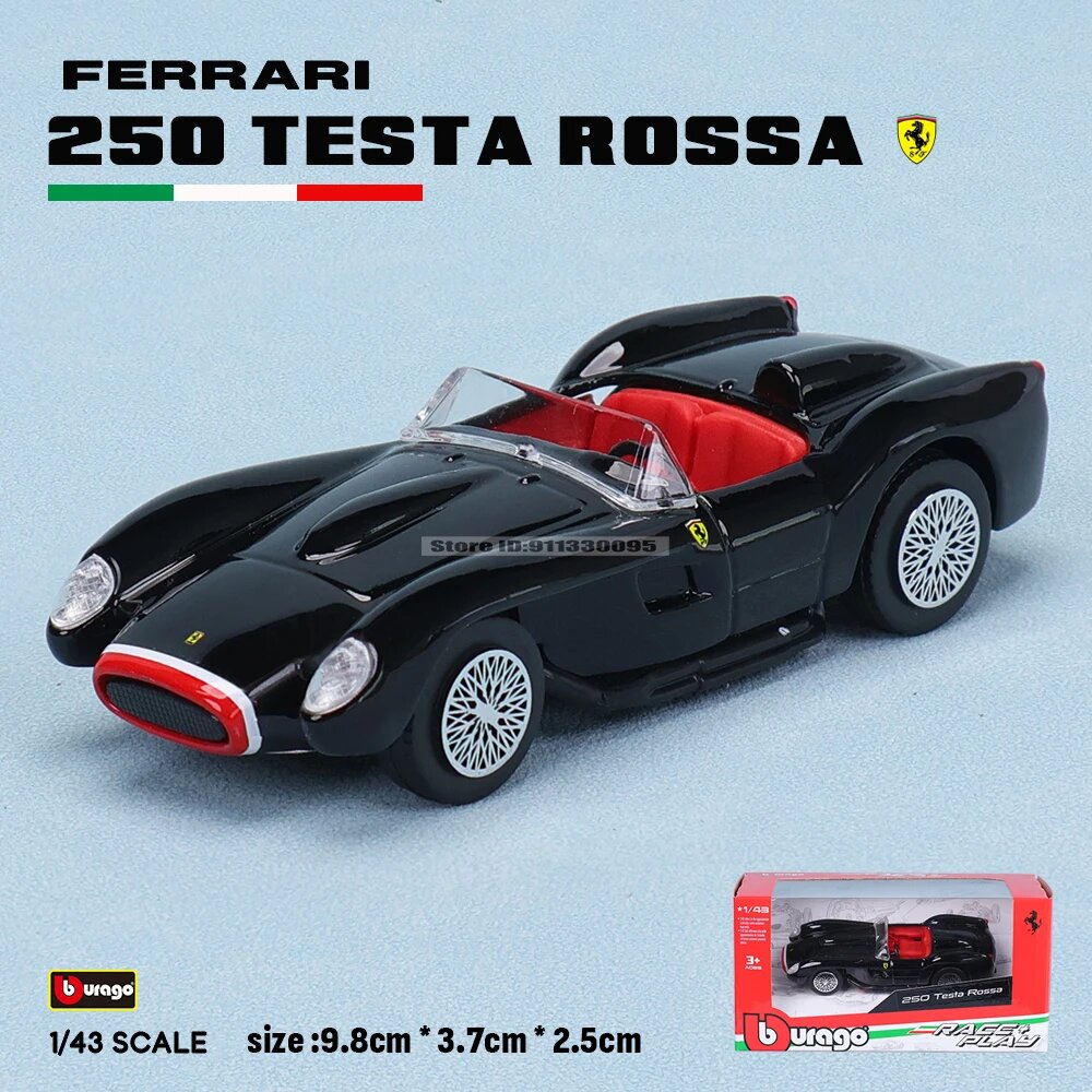 Ferrari 250 Testa Rossa 1:43, черный
