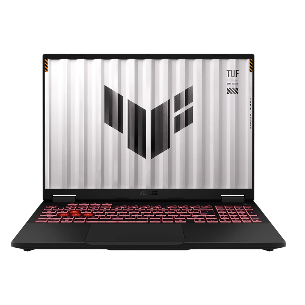 Ноутбук ASUS TUF Gaming A16 FA608PM-RV041 AMD Ryzen 9 8940HX/16Gb (D5)/SSD1Tb/RTX5060 8Gb (115W)/16"/IPS/WUXGA/1920x1200/165Hz/NoOS/RJ-45/Gray/2.2kg
