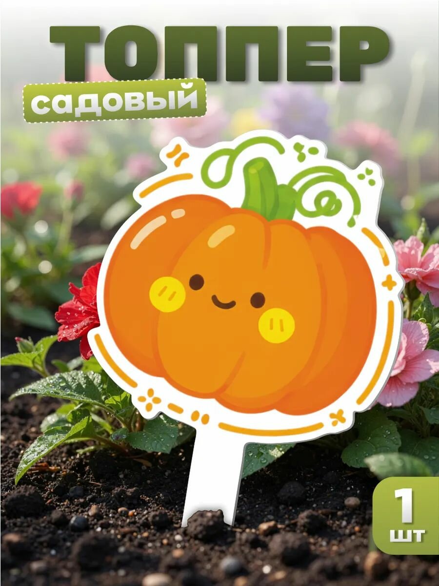 Садовые фигурки для дачи овощи Тыква