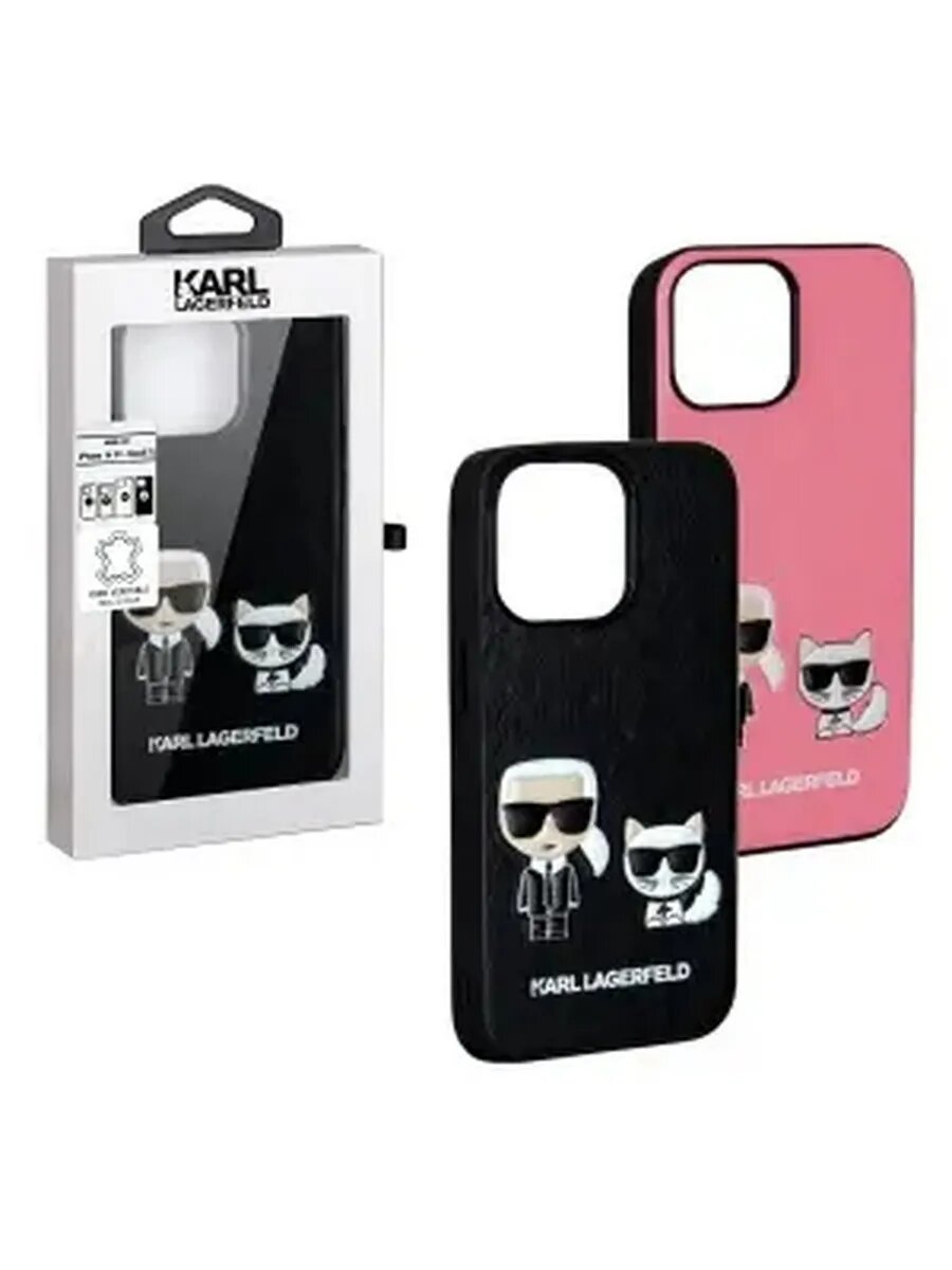 Чехол iPhone 14 Pro Max KARL LAGERFELD