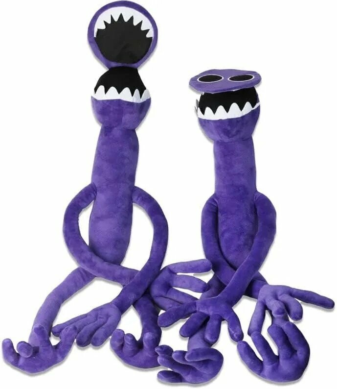 80 cm Мягкая игрушка The New Purple Rainbow Friends Радужные друзья, 1шт