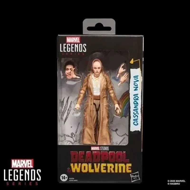 Набор фигурок Hasbro Marvel Legends Full Series - Люди Икс, Человек-паук, Железный человек, Дэдпул, Росомаха - Официальные коллекционные игрушки