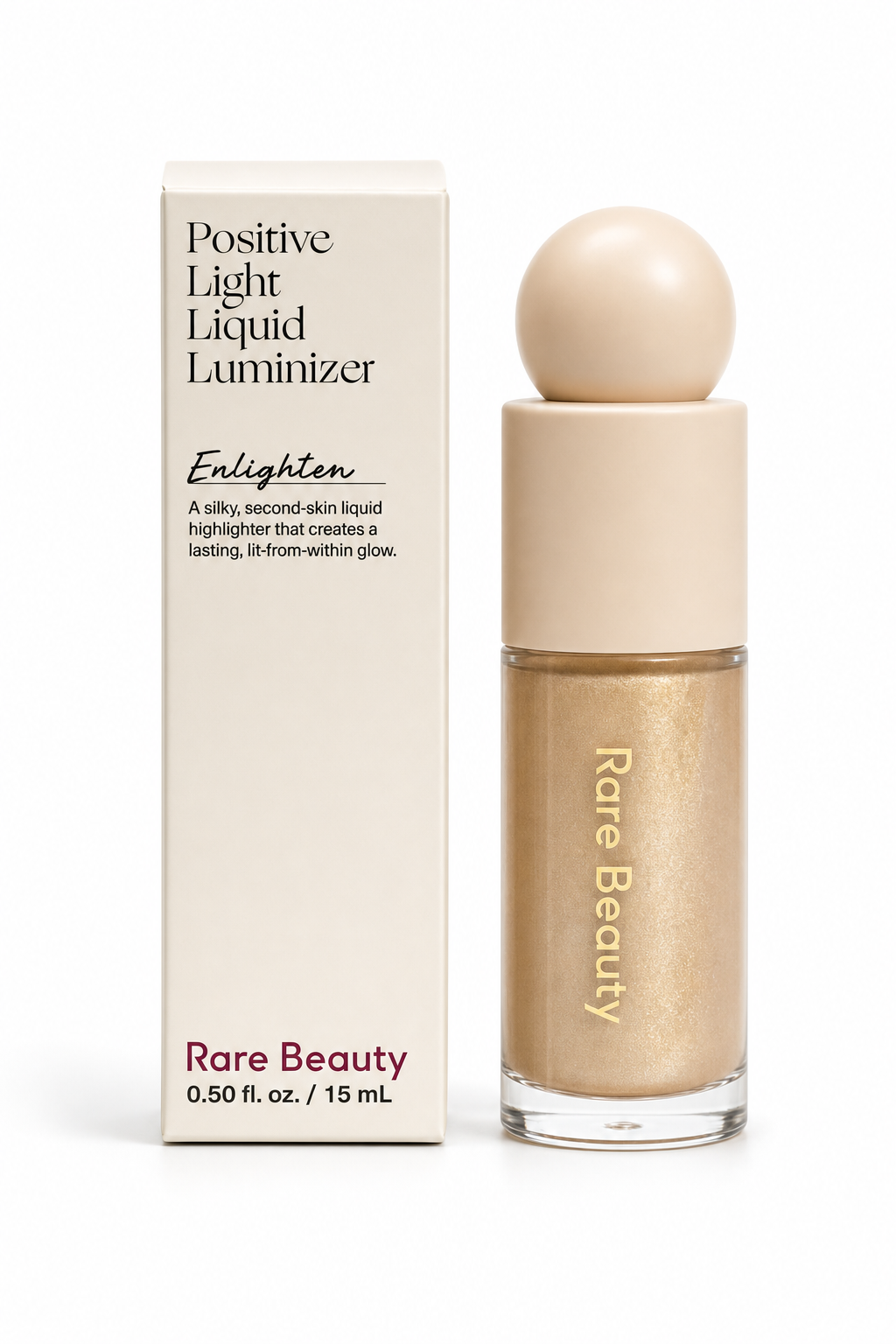 RARE BEAUTY жидкий хайлайтер POSITIVE LIGHT LIQUID LUMINIZER, Enlighten, 15 ml