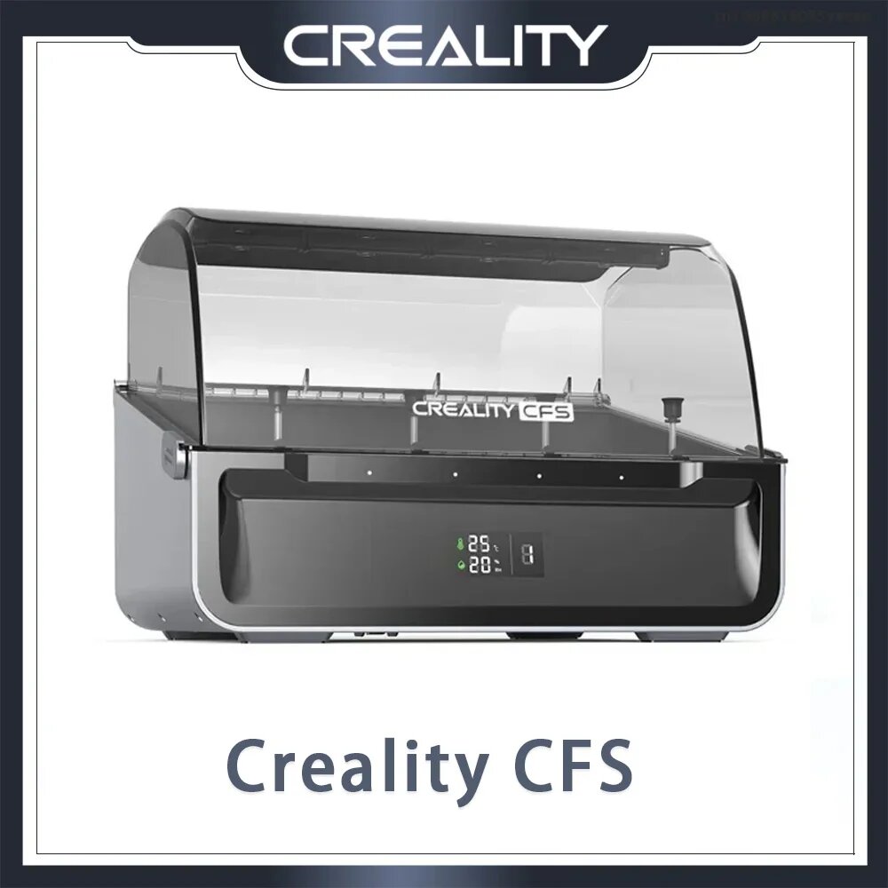 3D-принтер Creality CFS/Hi/Hi Combo с автоматической настройкой стола, полностью металлическим экструдером, максимальной скоростью 500 мм/с и максимальным ускорением 12000 мм/с² для быстрого печати