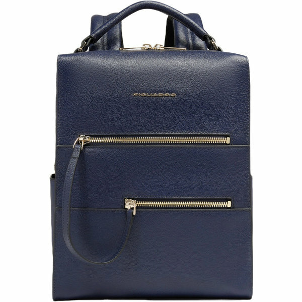 Рюкзак женский Piquadro Patricia темно-синий CA6771W140/BLU натуральная телячья кожа