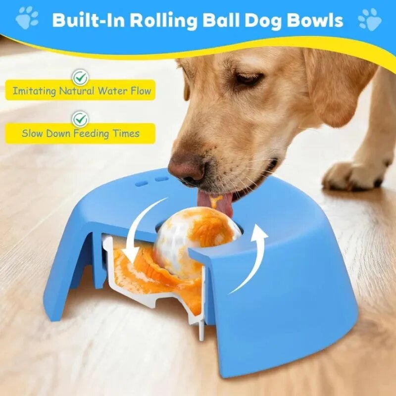 Pet slow feeder, миска для вылизывания шариков, нескользящая интерактивная кормушка, специально разработанная для кошек и собак