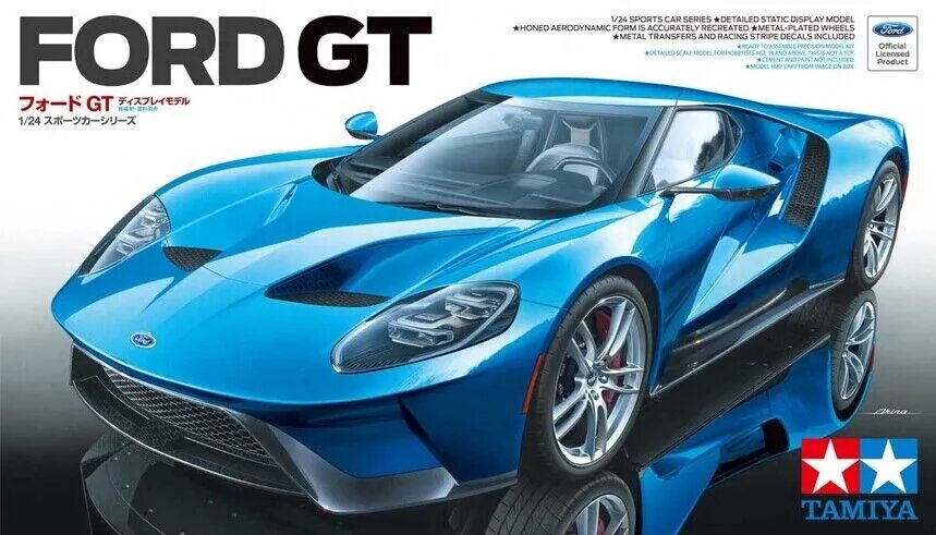 Tamiya 24346 1/24 GT Coupe Модель сборки автомобильный